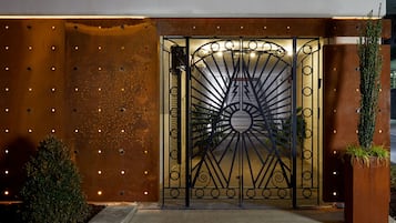 Entrada do alojamento