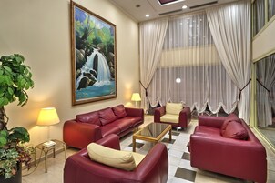 Sala de estar do lobby