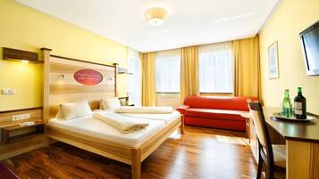 Quarto Duplo | 2 quartos, roupa hipoalergénica, minibar, cofre no quarto