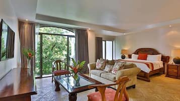 Royal Jungle View | 1 quarto, roupa de alta qualidade, edredões de penas