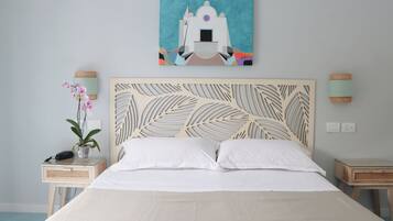 Quarto casal standard | Cofres nos quartos, escrivaninha, Wi-Fi de cortesia, roupa de cama