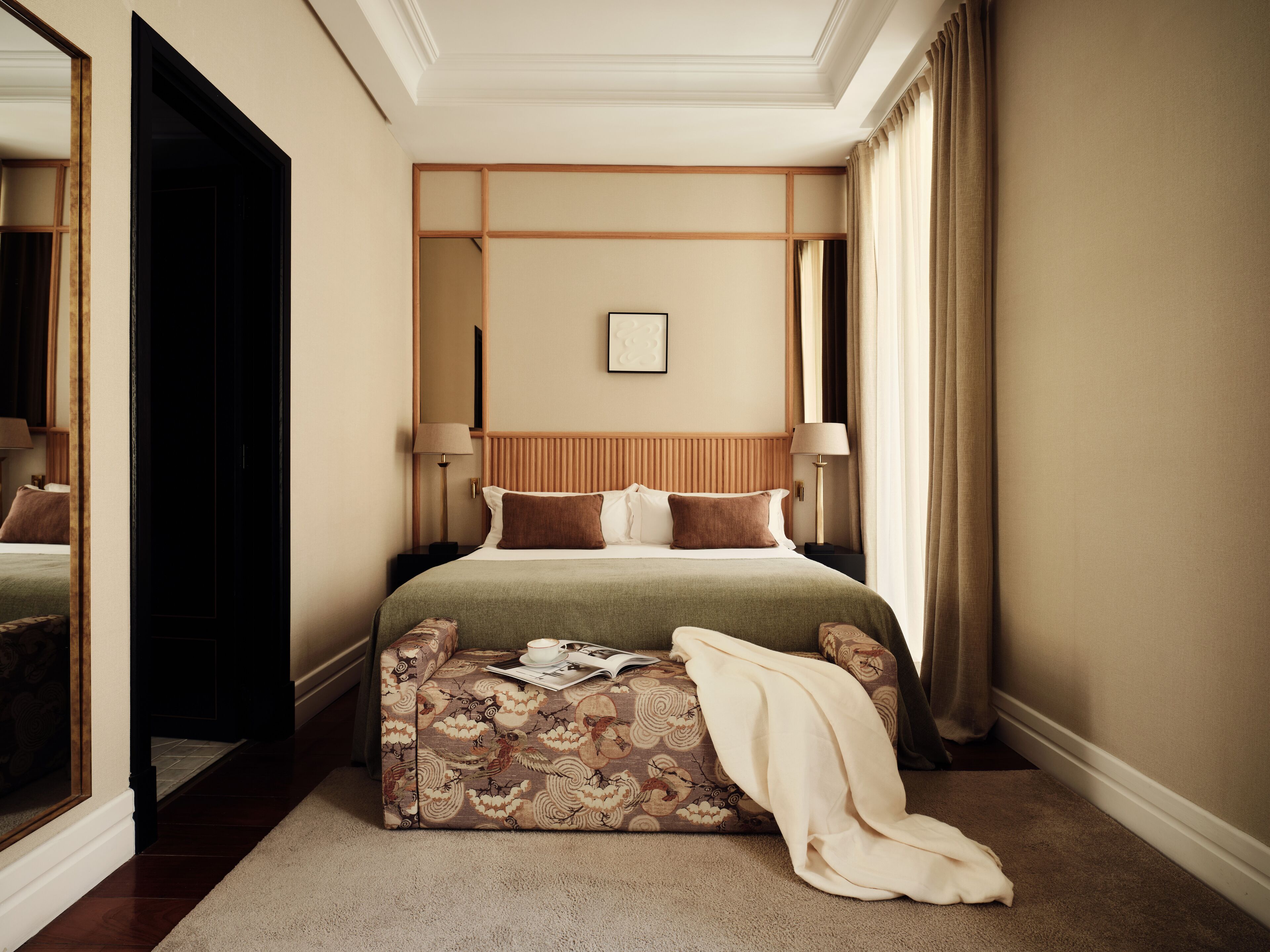 Exterior Double Room | Roupas de cama de algodão egípcio, roupas de cama premium, frigobar