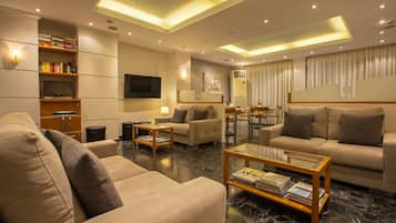 Sala de estar do lobby