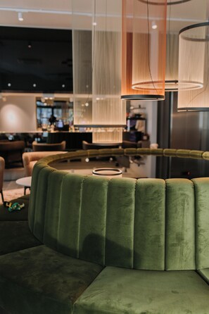 Sala de estar do lobby