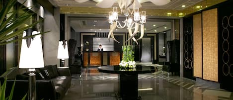 Sala de estar do lobby