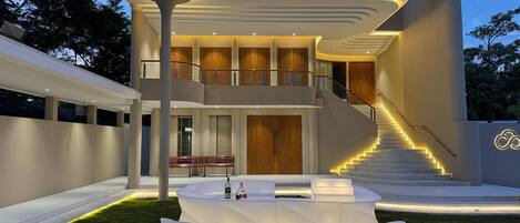 Área externa para casamento