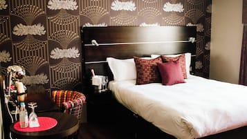 Quarto Duplo Comfort | Lençóis de algodão egípcio, com decoração personalizada
