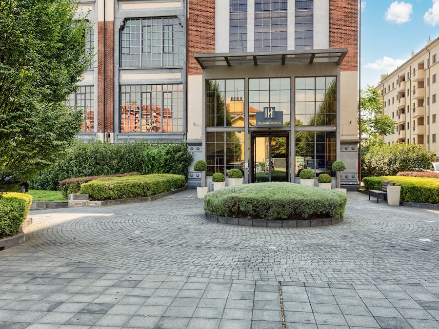 Entrada do alojamento