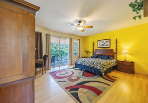 Quarto (Honeycreeper) | Com decoração personalizada, com mobília individualizada, secretária 