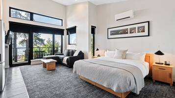 Studio Trail (short distance from main lodge) | 1 quarto, cofre no quarto, ferro/tábua de engomar, Wi-fi grátis