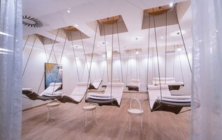 Sala(s) para tratamentos a casais, tratamentos corporais, aromaterapia