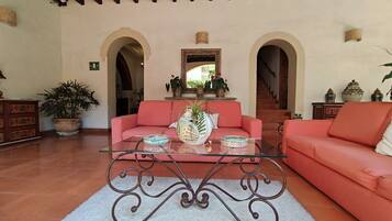 Sala de estar do lobby