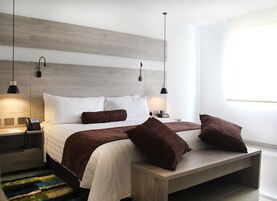 Quarto de Luxo, 1 quarto, 2 casas de banho | Roupa hipoalergénica, camas de colchão pillowtop 