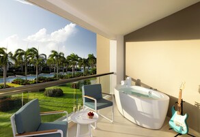 Vista para o jardim