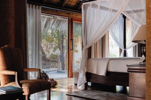 Villa Zindoga | Roupa de alta qualidade, camas de colchão pillowtop, minibar 