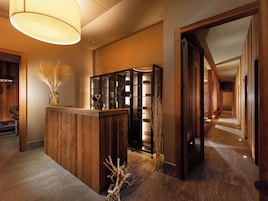 Sala(s) para tratamentos a casais, sauna, banho turco, hammam 