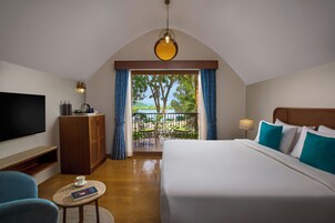 Villa, 1 cama de casal, vista para o rio | Lençóis de algodão egípcio, roupa de alta qualidade 