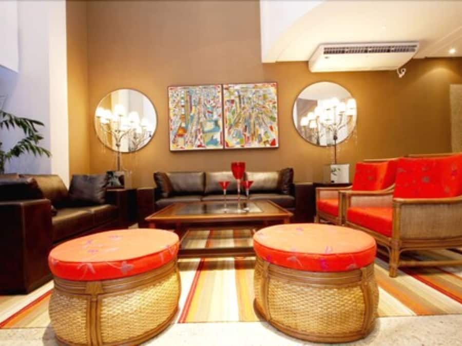 Sala de estar do lobby