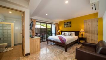 Studio | 2 quartos, cofres nos quartos, escrivaninha, cortinas blackout