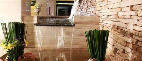 Sala de estar do lobby