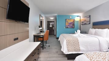 Quarto, várias camas, para não fumantes | Edredons de pluma, camas Tempur-Pedic, individualmente decorados