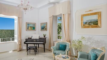 Sala de estar do lobby