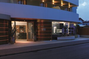 Entrada do alojamento