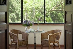 Quarto casal superior | Terraço/pátio