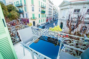 Quarto Duplo Superior, terraço | Terraço/pátio interior