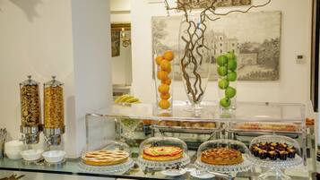 Café da manhã com buffet grátis