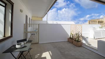 Terraço no piso superior