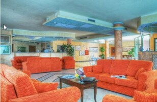 Sala de estar do lobby