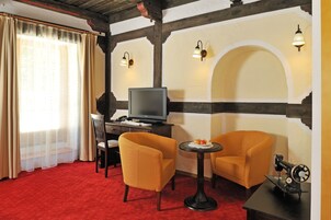 Quarto casal luxo | Frigobar, individualmente decorados, individualmente mobiliados