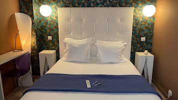 Quarto Duplo Standard | Roupa de alta qualidade, camas de colchão Select Comfort