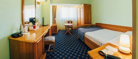 Quarto Standard, 1 cama individual | 2 quartos, roupa hipoalergénica, cofre no quarto