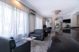 Sala de estar do lobby