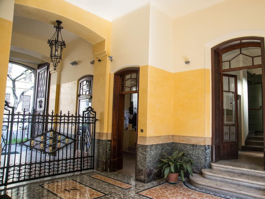 Entrada da propriedade