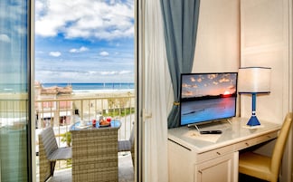 Quarto Duplo, varanda, vista para o mar | Vista do quarto