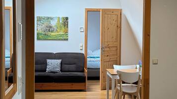 Apartamento, 1 quarto, cozinha | Berços (sobretaxa), camas extras/dobráveis (sobretaxa)