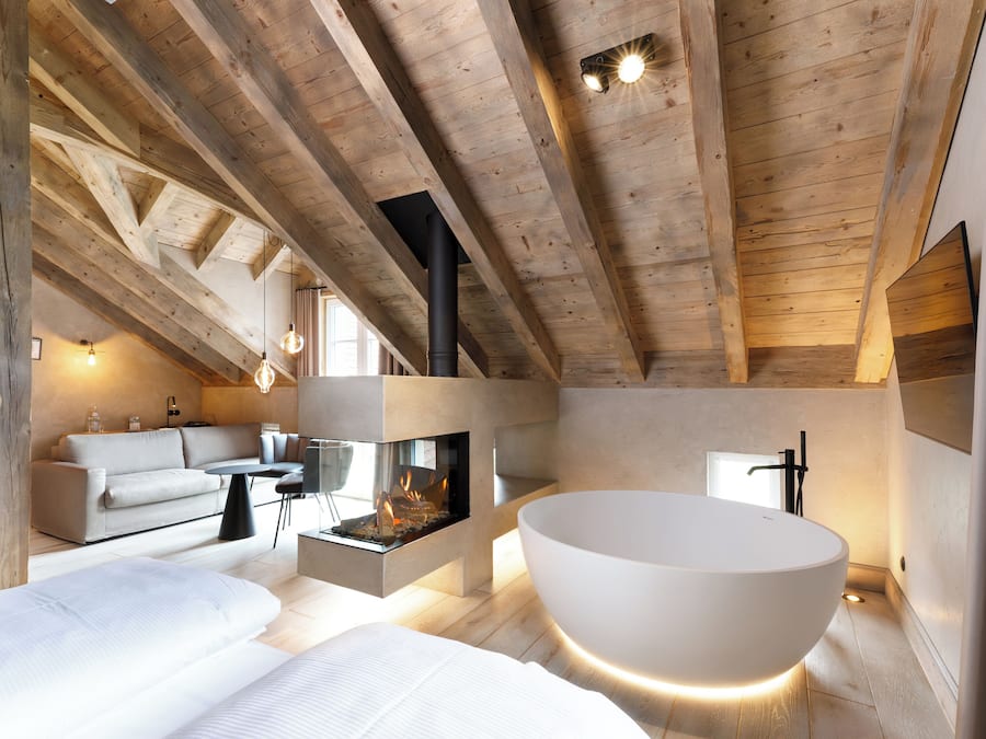 Suite-Estúdio | Roupa hipoalergénica, cofre no quarto, com mobília individualizada