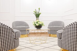 Sala de estar do lobby