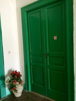 Entrada do alojamento