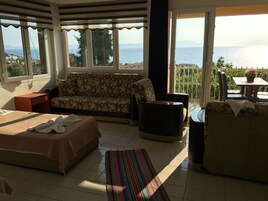 Apartamento standard | 1 quarto, roupas de cama premium, frigobar, escrivaninha