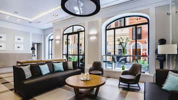 Sala de estar do lobby