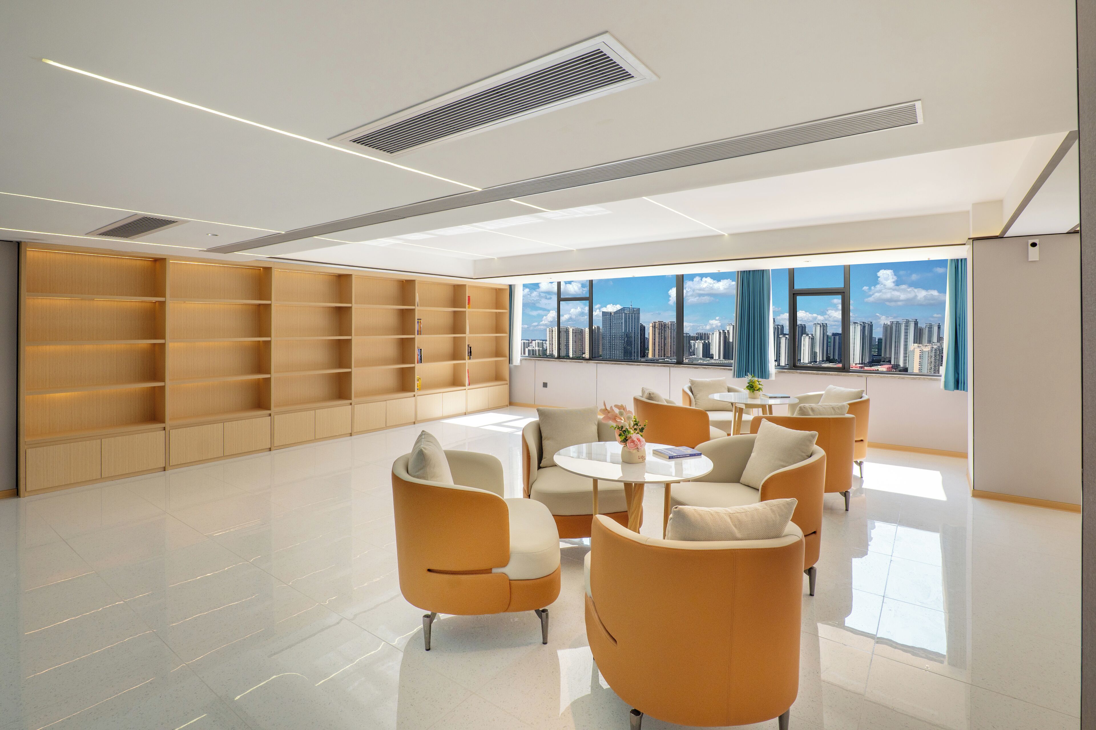 Sala de estar do lobby