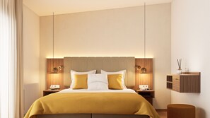 Quarto Duplo Deluxe | Roupa de alta qualidade, edredões de penas 