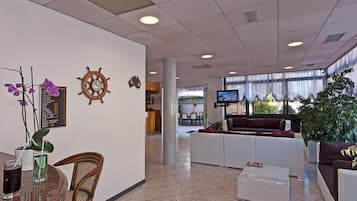 Sala de estar do lobby