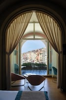 Suite Júnior, 1 cama queen-size, terraço, vista para o mar | Terraço/pátio interior