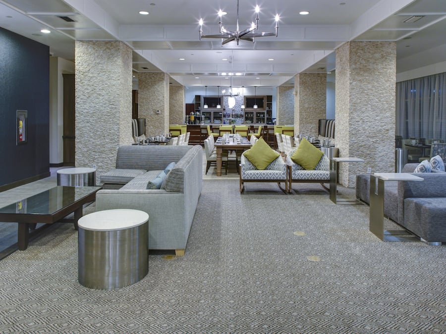 Sala de estar do lobby