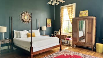 Quarto Deluxe | Roupa de alta qualidade, ferro/tábua de engomar, Wi-fi grátis